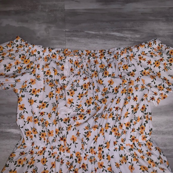 Blush | Other | A Sunflower Off The Shoulder Roper | Poshmark